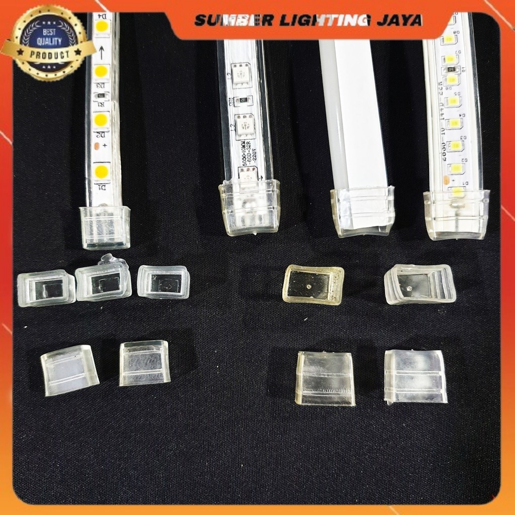 Jual TUTUP LED STRIP / TUTUP LED NEON FLEX / END CAP LED STRIP | Shopee ...