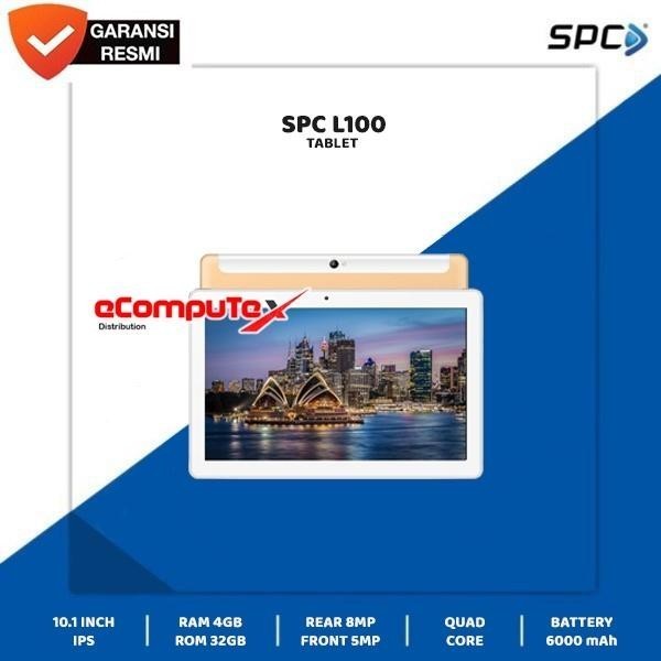 Jual SPC PC TABLET L100 - 4GB/32GB 10.1" 8MP/5MP ANDROID 11 | Shopee ...