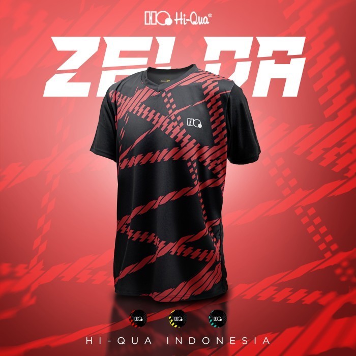 Jual Hi-Qua Baju Kaos Jersey Olahraga Badminton Zelda Unisex | Shopee ...