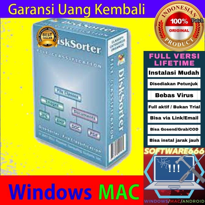 Jual Software Sortir Jenis File: Disk Sorter Pro 13 [WIN] - SOFTWARE ...