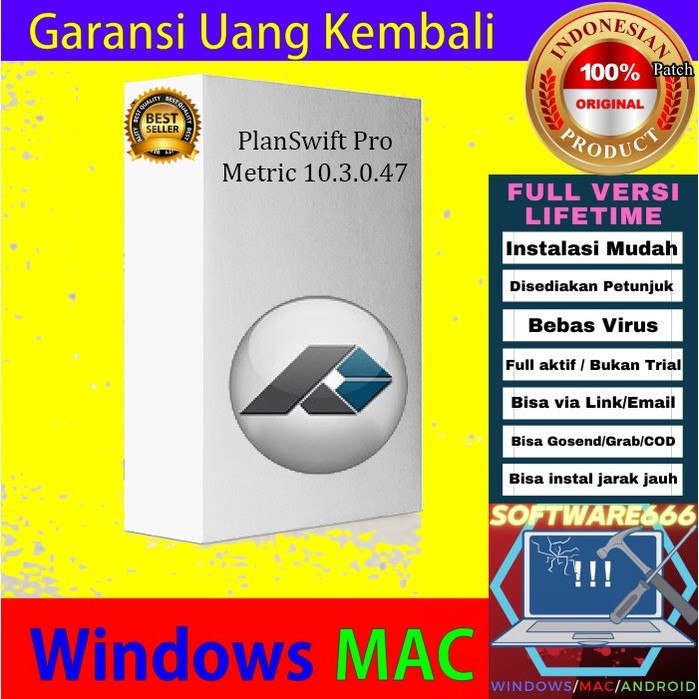 Jual Software Perencanaan Konstruksi: PlanSwift Pro Metric 10 [WIN] SOFTWARE - APLIKASI - PC ...