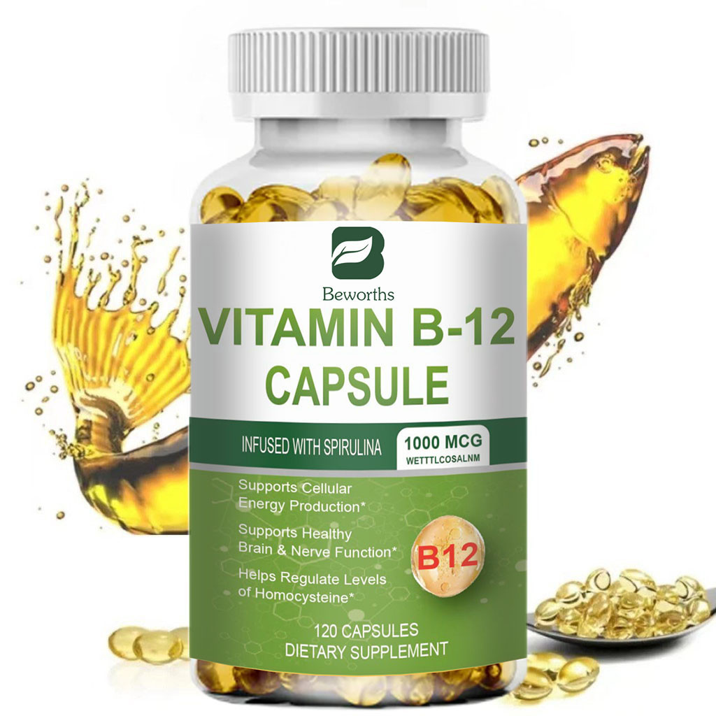 Jual BEWORTHS Vitamin B12 1000 mcg Methyl B12 dengan Organic Spirulina ...