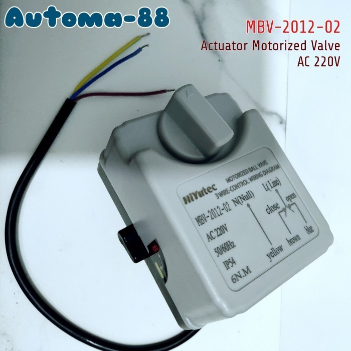 Jual MN08 MBV-2012-02 Electric Motor Kepala Actuator Head untuk ...
