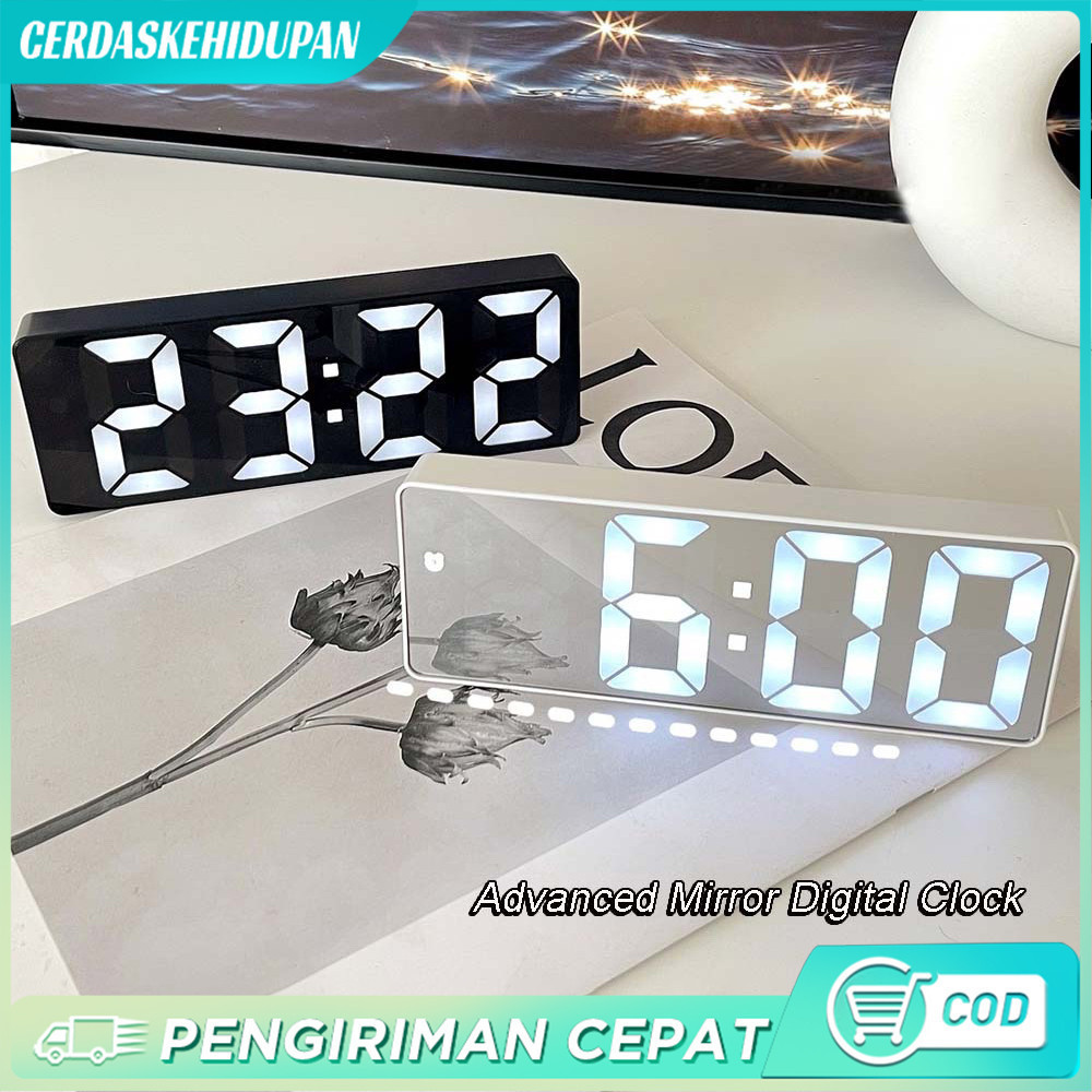 Jual JAM MEJA LED DIGITAL PREMIUM ALARM DESKTOP CLOCK USB BATERAI JAM ...