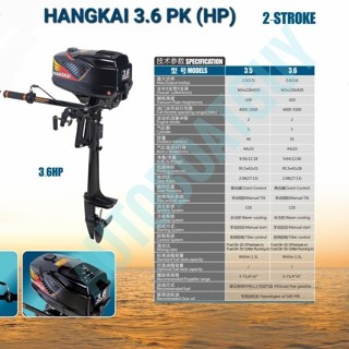 Jual TOKO BARU PROMO CUCI GUDANG Mesin Tempel Hangkai 3,6 3.6 HP 2 Tak Kompatibel Yamaha Parsun ...