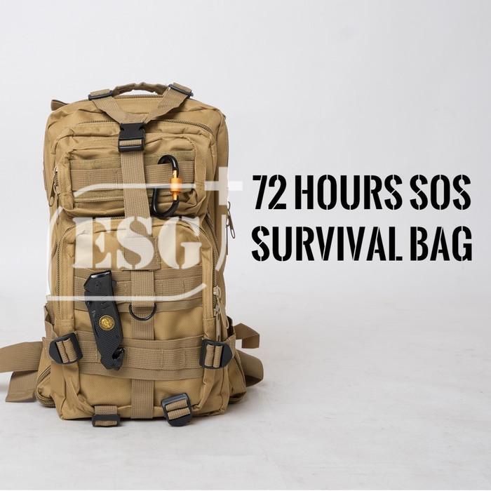 Jual ESG 72H SOS - Survival Bag Tas Keselamatan Darurat Bencana ...
