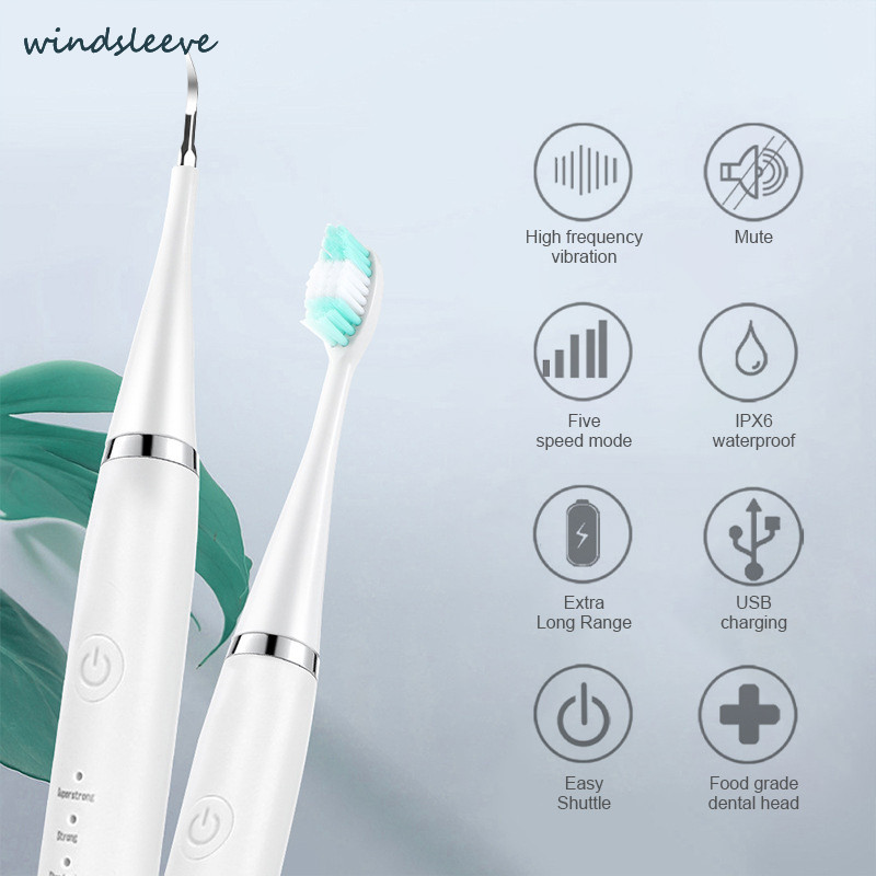 Jual Smart Ultrasonic Scaling Alat Pembersih Karang Plak Sikat Gigi ...