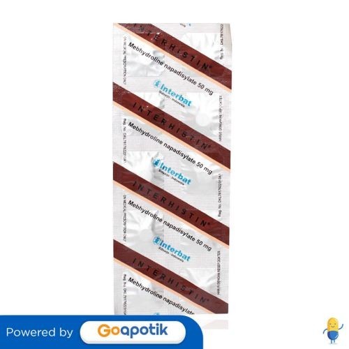 Jual Interhistin 50 Mg Strip 10 Tablet | Shopee Indonesia