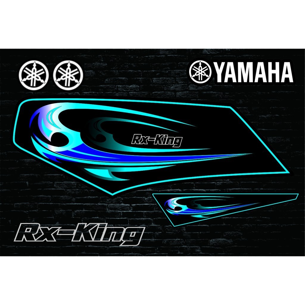 Jual STIKER STRIPING VARIASI UNIVERSAL MOTOR RX KING STIKER CUSTOM KING ...