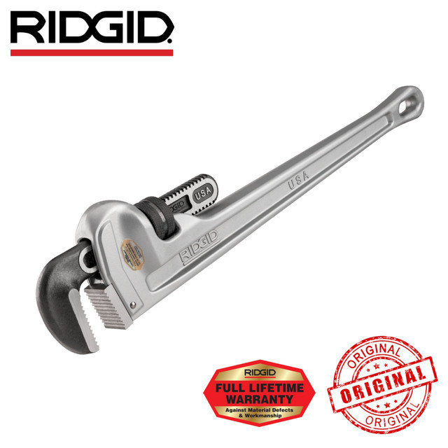Jual Kunci Pipa 24 Inch RIDGID 31105 Aluminium Straight Pipe Wrench ...