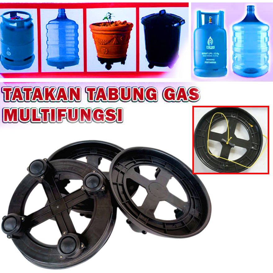 Jual Dudukan Tempat Tabung Gas Pot Galon Serbaguna Pakai Empat Kaki ...