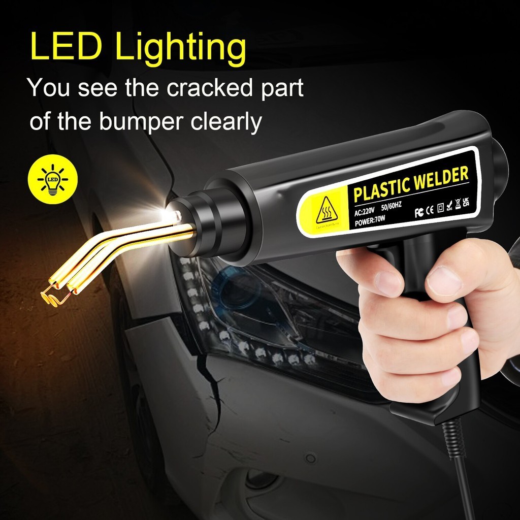 Jual 70 Watt Bending Torch XC-70B Main Unit +4 Sets Stapler Plastic ...