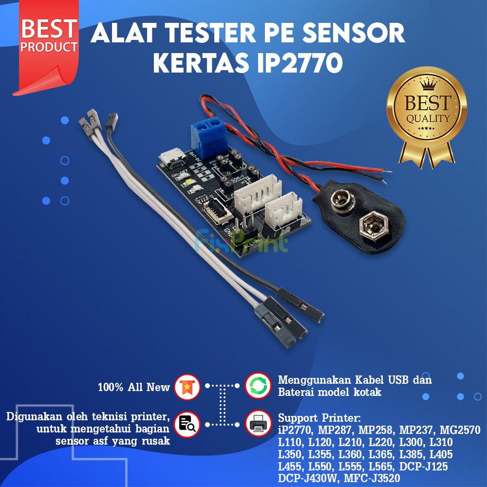 Jual Modul Alat Tester PE Sensor Kertas Printer L355 L360 L365 L385 ...