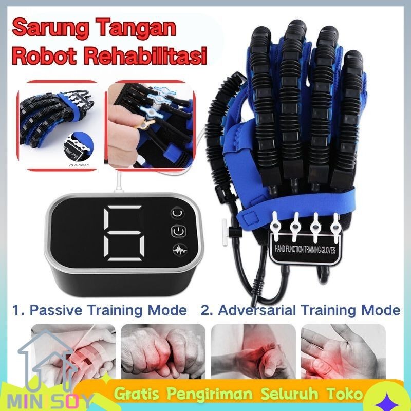 Jual 【COD】Sarung Tangan Robot Rehabilitasi Terapi Pemulihan Jari Smart ...