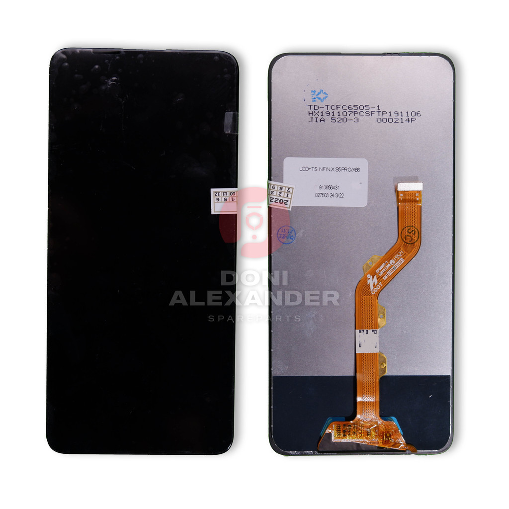 Jual LCD TOUCHSCREEN INFINIX S5 PRO X660 COMPLETE ORIGINAL 1 SET ...