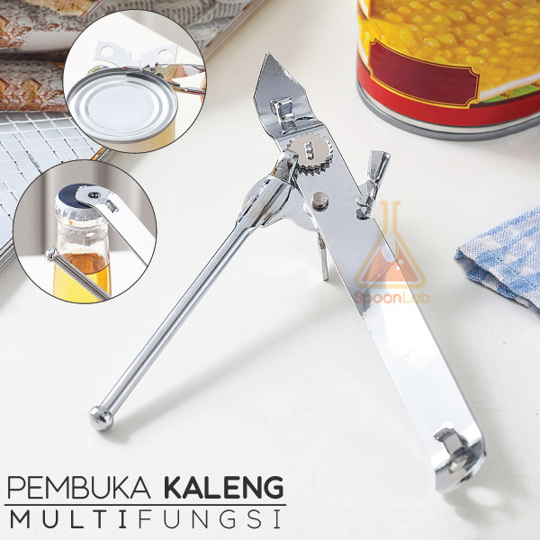 Jual Alat Pembuka Kaleng dan Tutup Botol Murah Stainless Steel ...