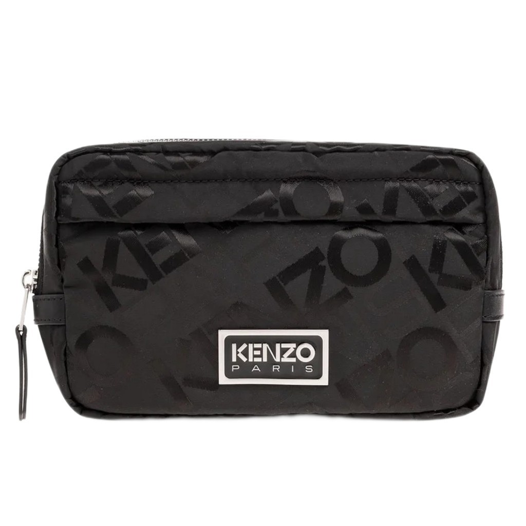 Jual Kenzo Logo Jacquard Zipped Shoulder Bag / Tas Branded Original ...