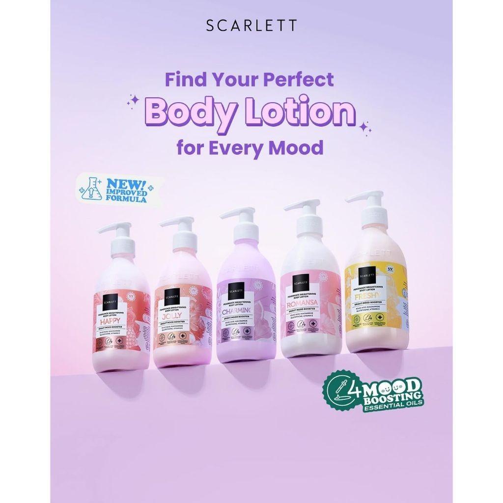 Jual ️ Cloudy ️ SCARLET WHITENING Bright MOOD BOOSTER | SCARLETT ...