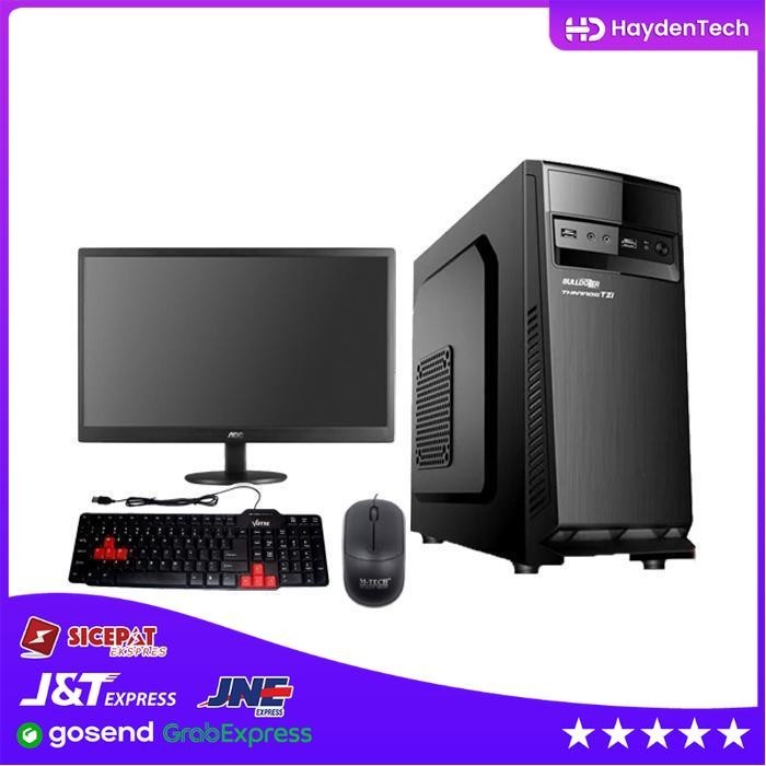 Jual FullSet PC Rakitan intel i5 4590 Untuk Kantor/Admin/Sekolah | Shopee Indonesia