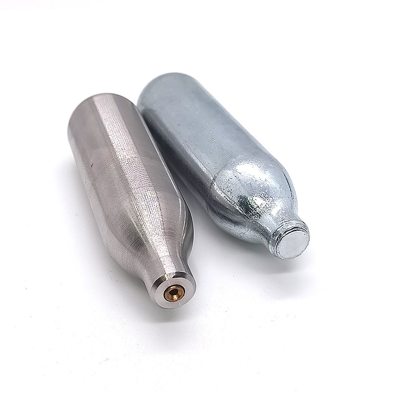 Jual Stainless Steel 8g Capsula Refillable CO2 Cartridge for Beer ...