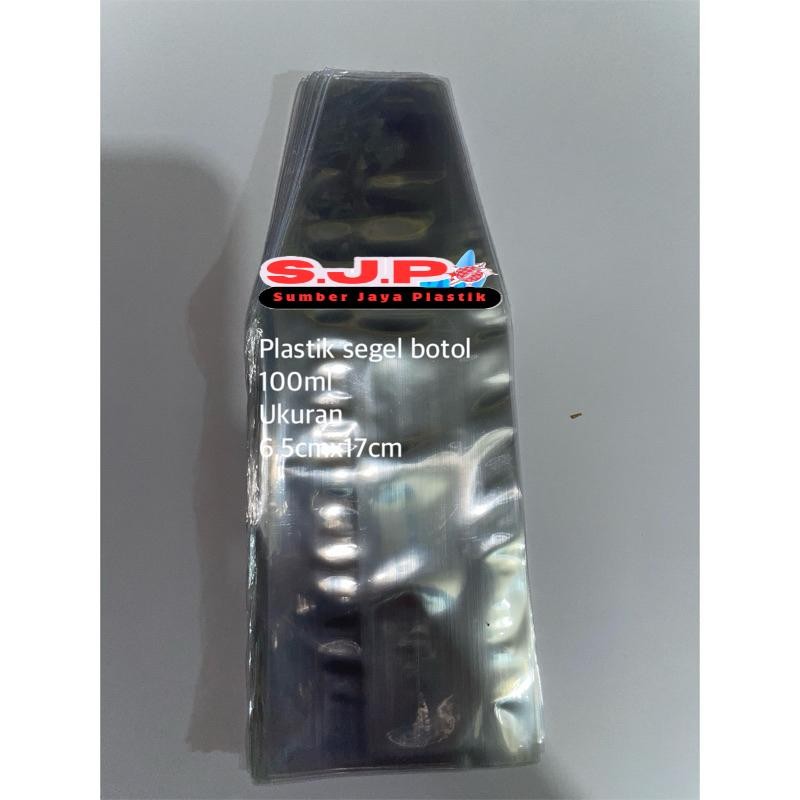 Jual plastik segel untuk botol sprey 100 ml ukuran 6,5cm x 17cm isi 50 ...