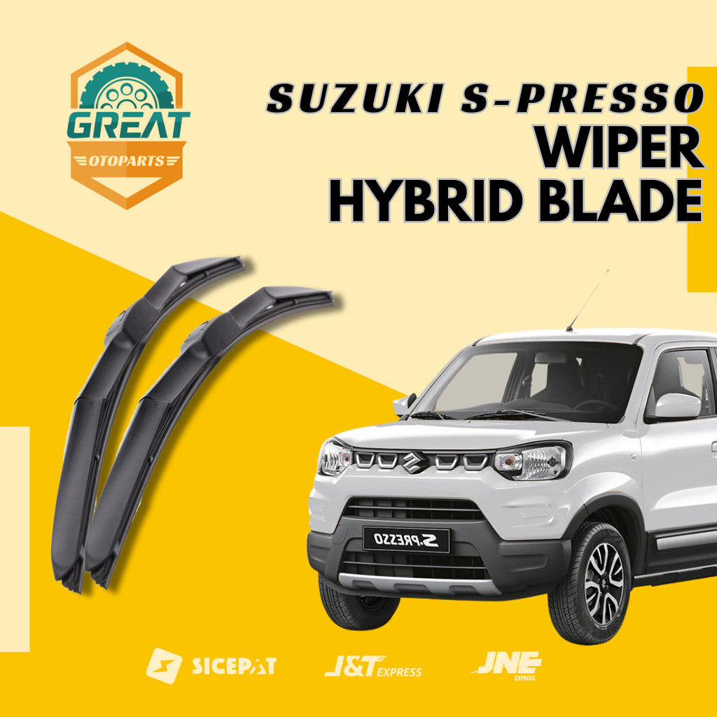 Jual Wiper Kaca Mobil Hybrid Blade Suzuki S-Presso Spresso Frameless 1 ...