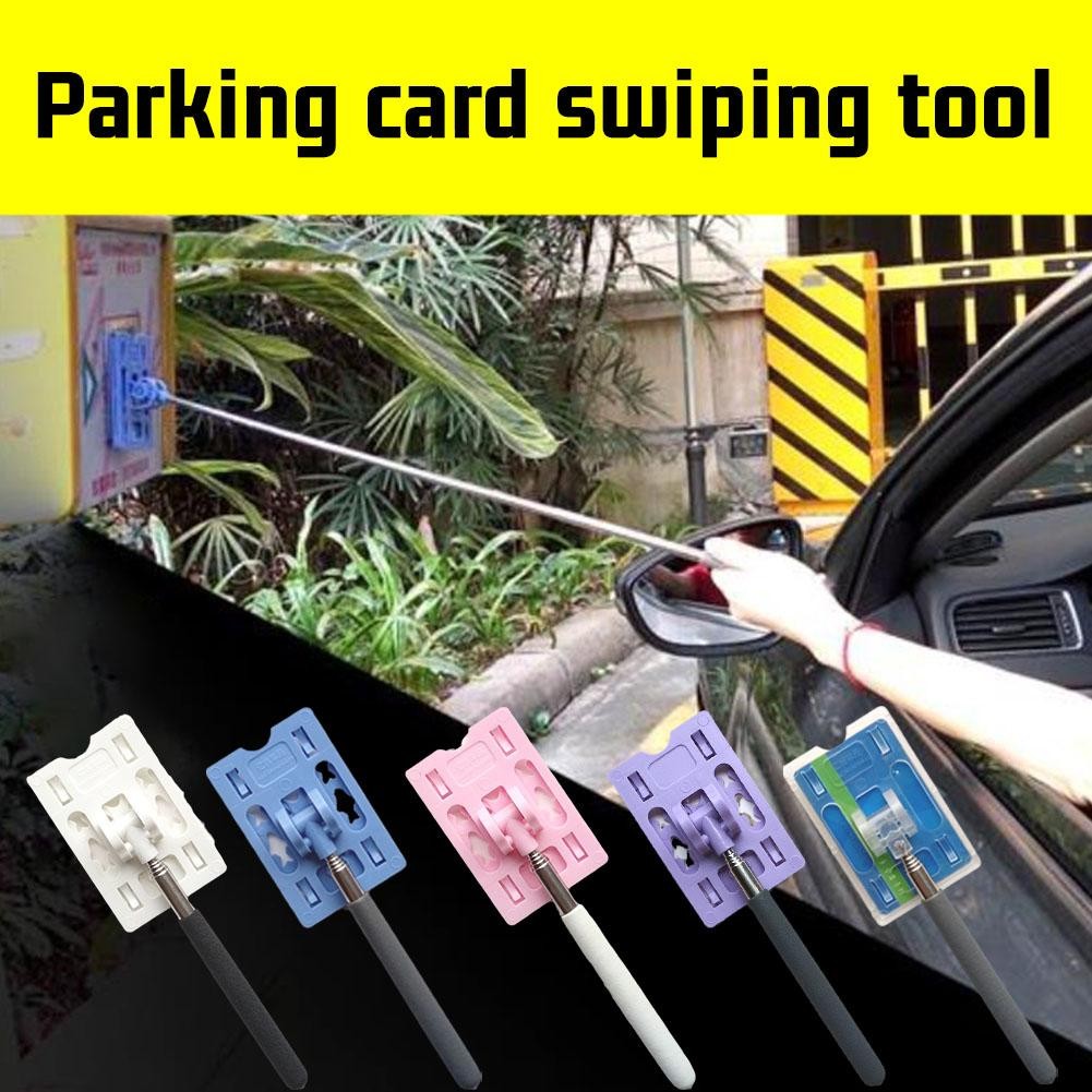 Jual Contactless Car Toll Card Stick Telescopic Parking Toll Paying Rod ...