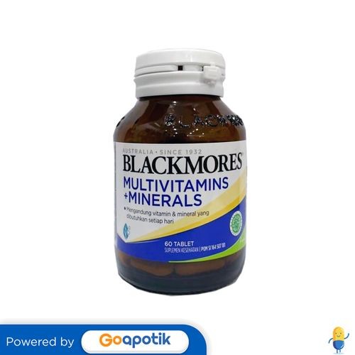Jual Blackmores Multivitamins + Minerals Botol 60 Tablet | Shopee Indonesia