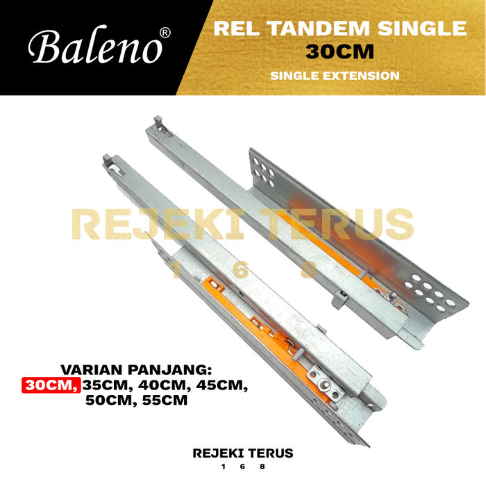 Jual Rel Laci Tandem 30cm Baleno Single Extension | Shopee Indonesia