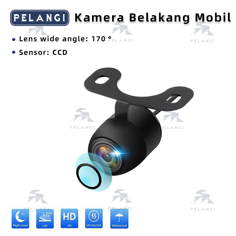 Jual Kamera Belakang Mobil HD Night Vision Membalikkan Monitor Parkir Otomatis CCD Tahan Air ...
