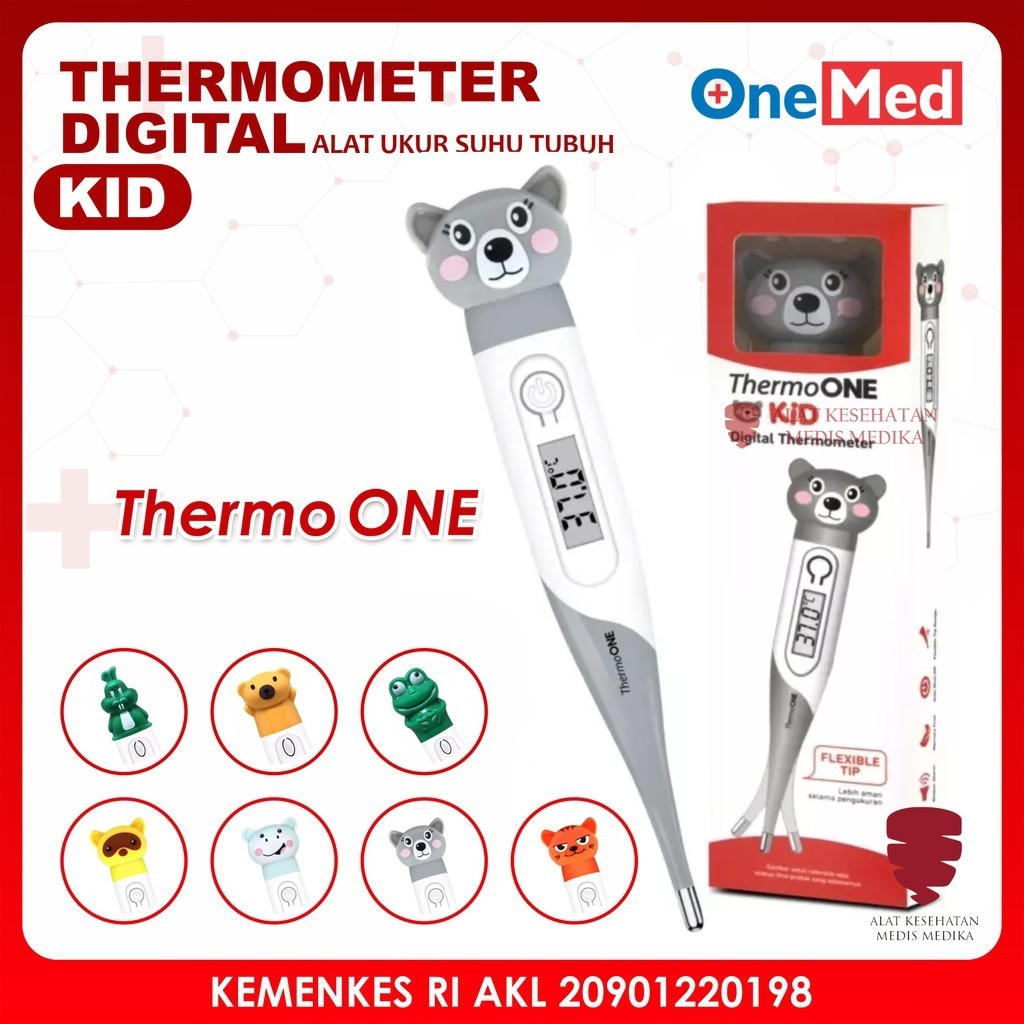 Jual Onemed Thermometer Digital Kid Thermo Tubuh Badan Termometer ...