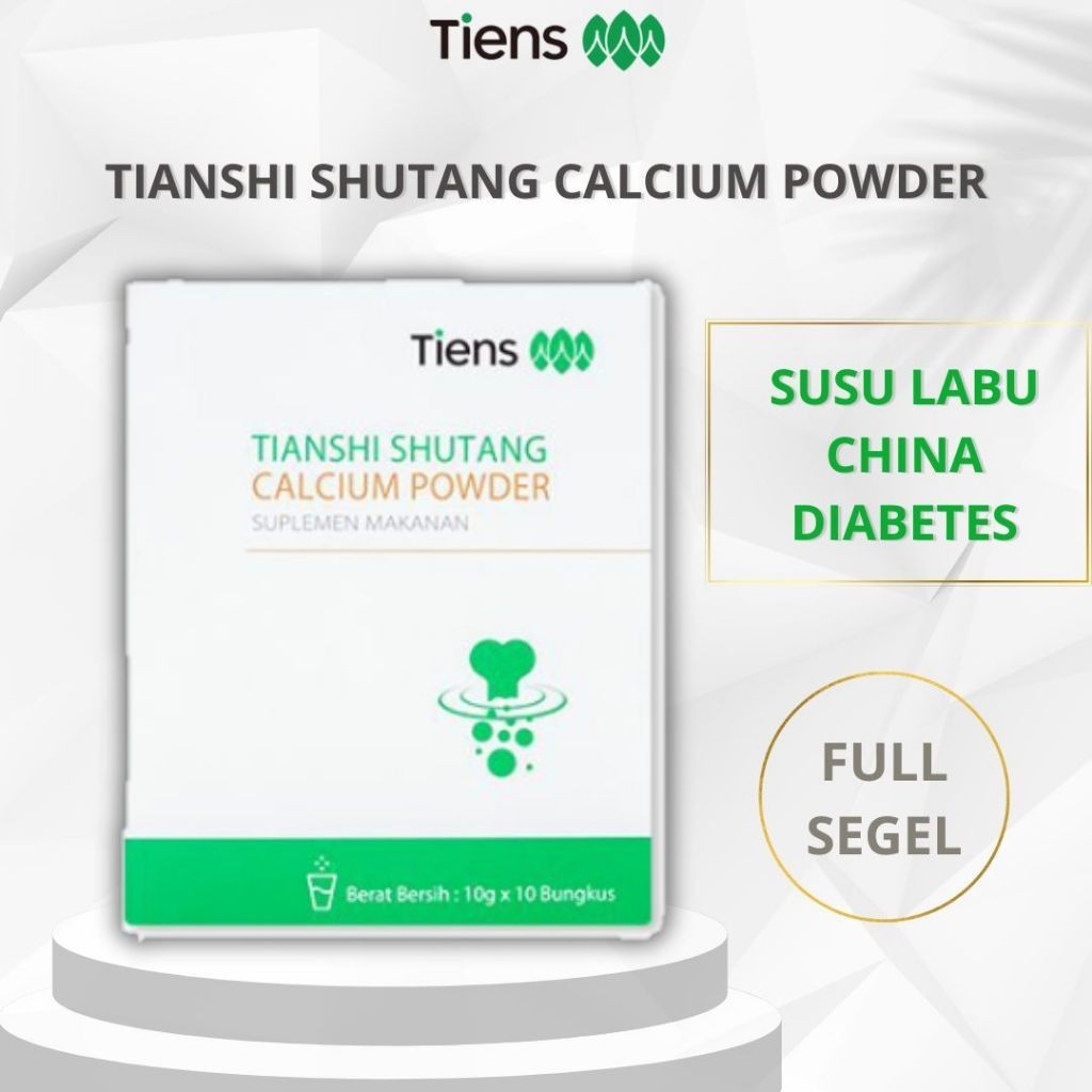 Jual TIENS Shutang Calcium Powder Susu Labu China Untuk Diabetes Basah ...