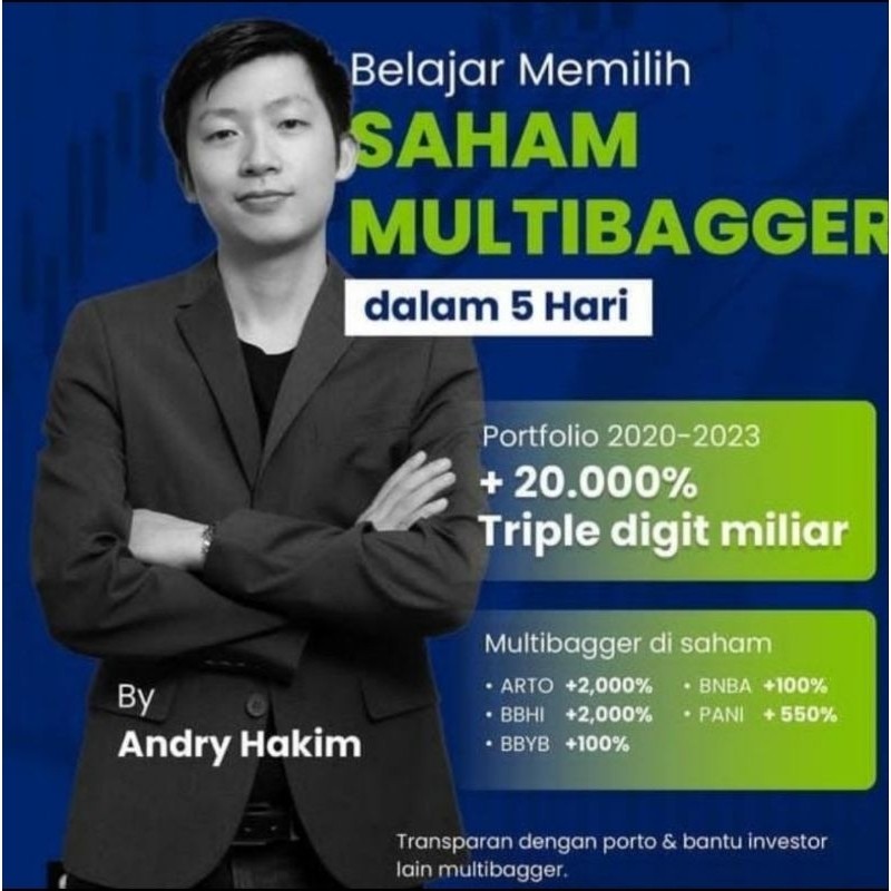Jual Kelas Saham Stockwise by Andri Hakim (5 HARI!!) | Shopee Indonesia