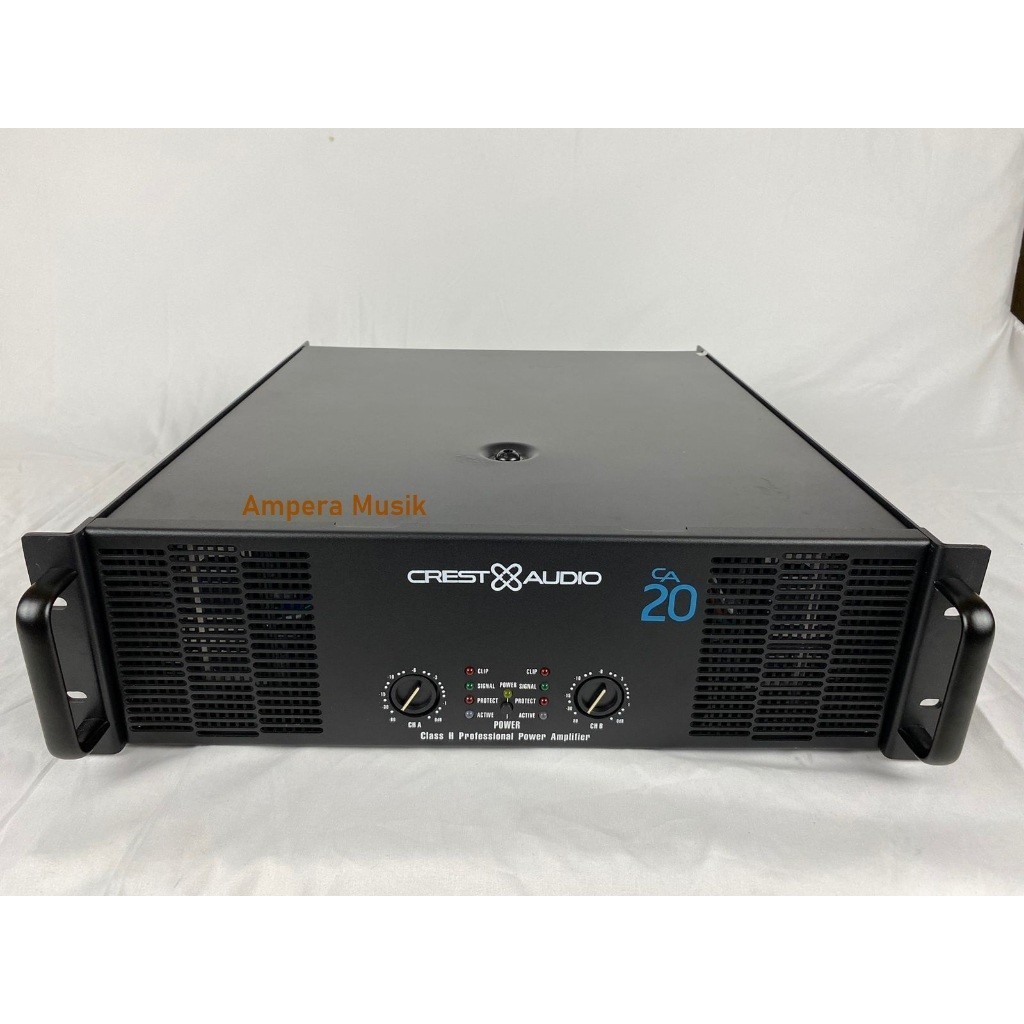 Jual POWER AMPLIFIER CREST AUDIO CA 20 / CA 20 C / CA 20 CREST AUDIO ...