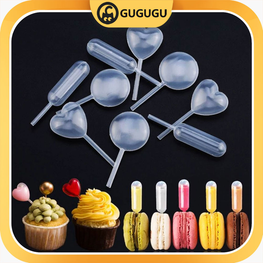 Jual 50 pcs Pipet tetes kue 4ml pipet plastik infuser untuk puding ...