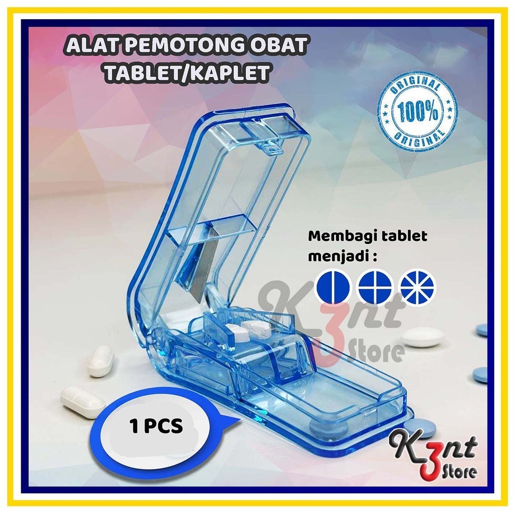 Jual Alat Pemotong Tablet Kaplet Obat Pill Cutter Medicine Slitter 1PCS ...
