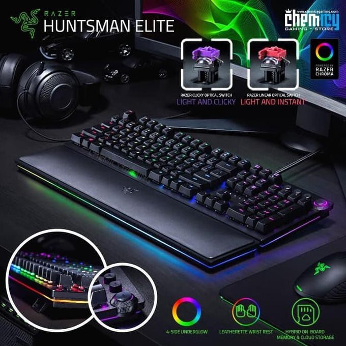 Jual Razer Huntsman Elite - Opto Switch Mechanical Gaming Keyboard ...