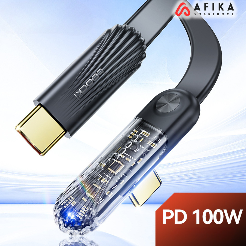 Jual Kabel Data USB Type C Multifungsi Fast Charging L Shape 100W ...