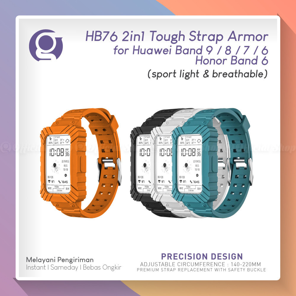 Jual HOP HB76 Strap 2in1 Rubber with Bumper Protective Case for Huawei ...