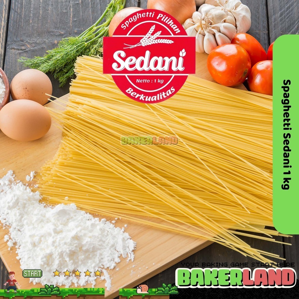 Jual Sedani Spaghetti 1 kg / Spageti Lidi Sedani 1kg / Sphagetti Sedani ...