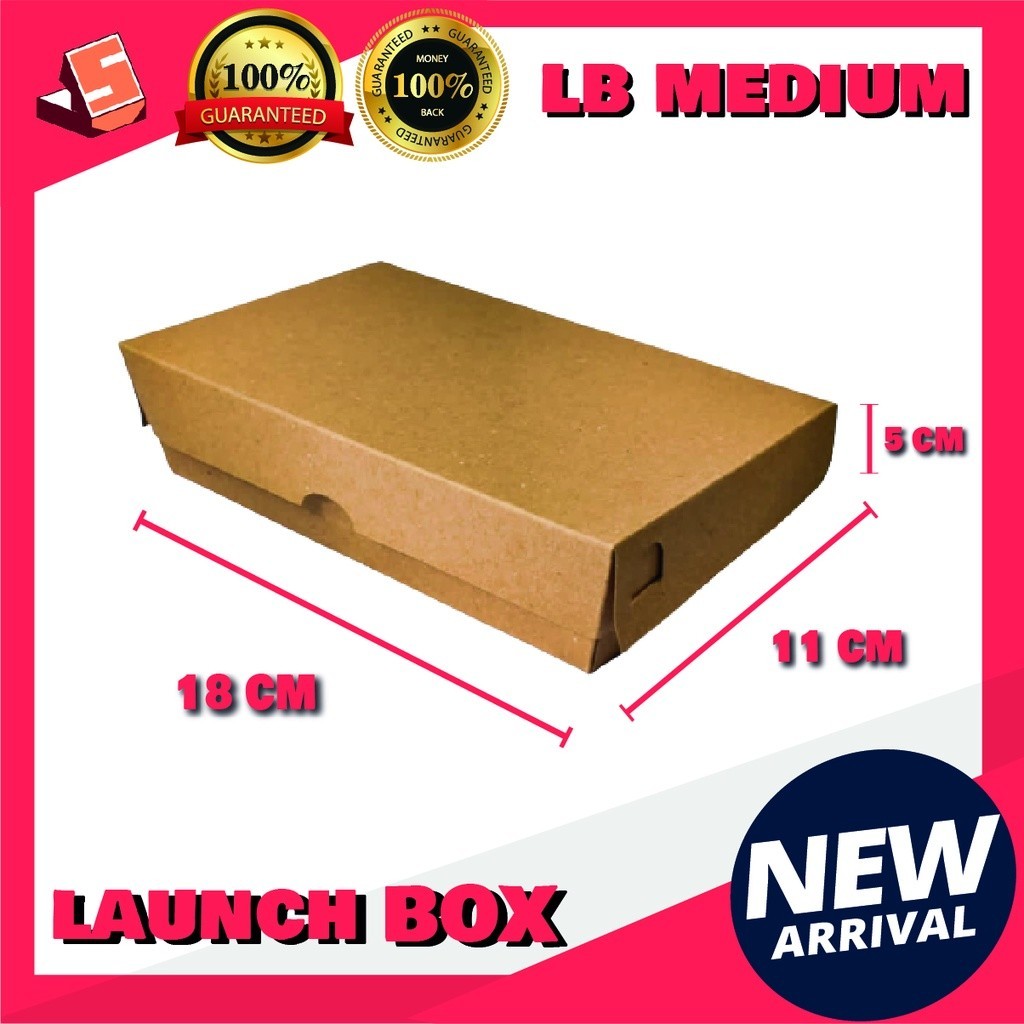 Jual Lunch Box DPaper M / Paper Lunch Box Medium / Bahan Paling tebal ...