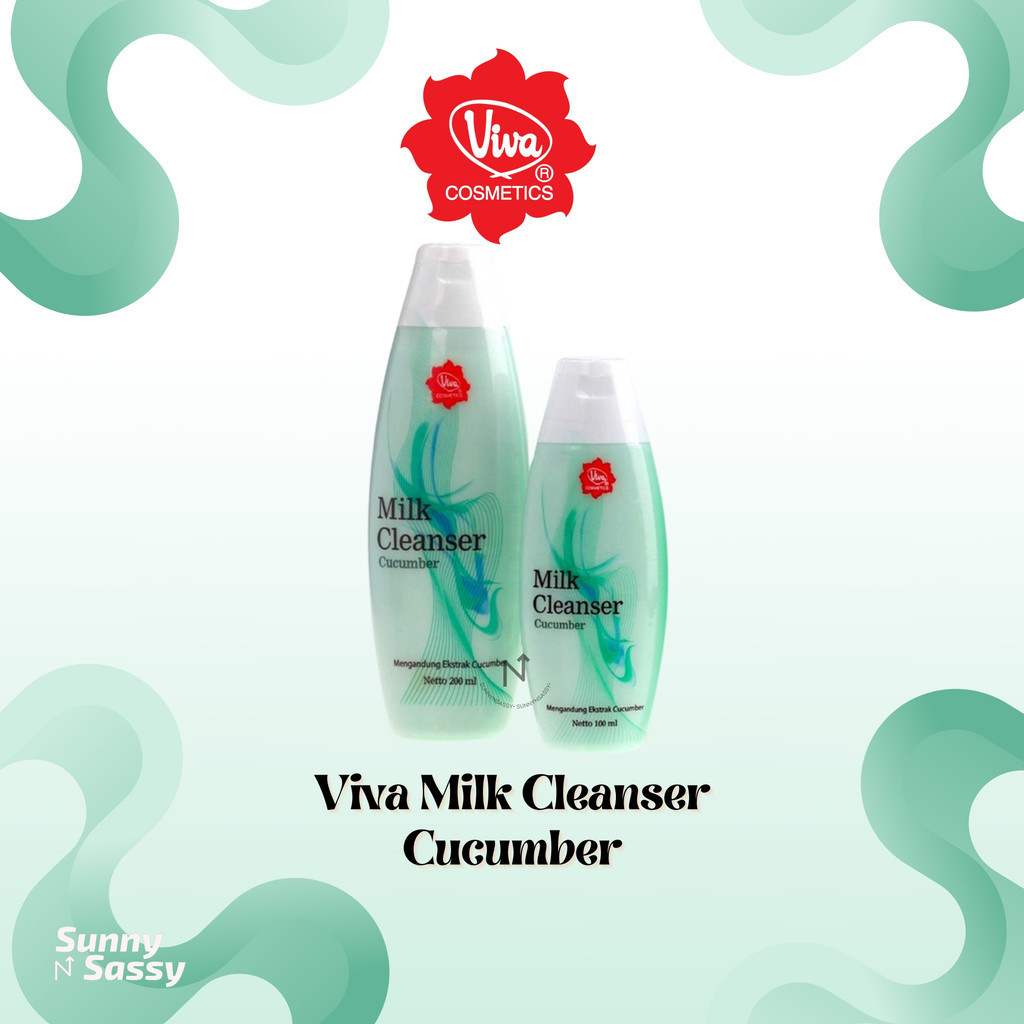 Jual Viva Milk Cleanser Cucumber - (100 ml & 200 ml) | Shopee Indonesia