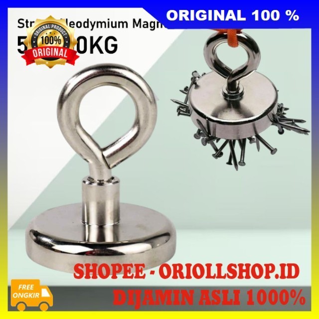 Jual Super Strong Magnet 50-100 kg Magnet Super Kuat Pencari Harta ...
