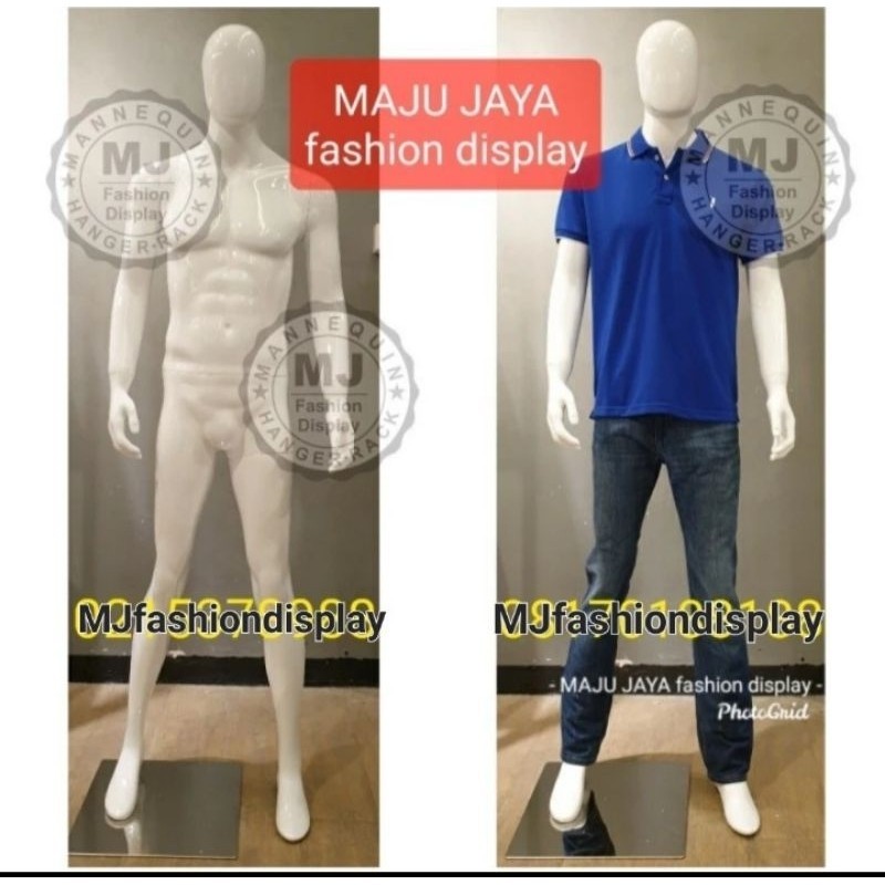 Jual Manekin Full Body Pria (MFBP 03-2F) | Shopee Indonesia