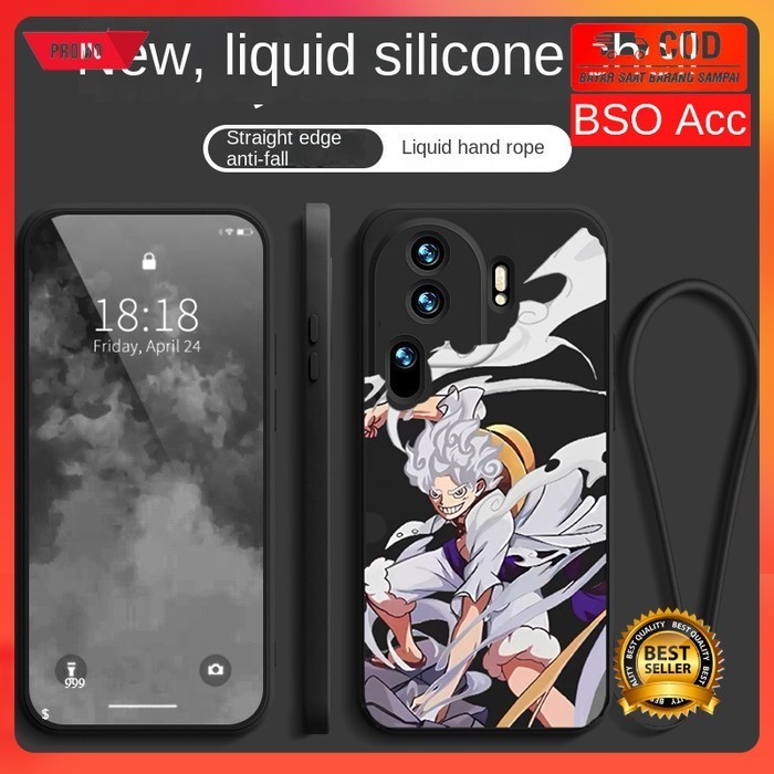 Jual Casing Oppo Reno 11 11 PRO LUFFY GEAR 5 NIKA Silicone Square ...