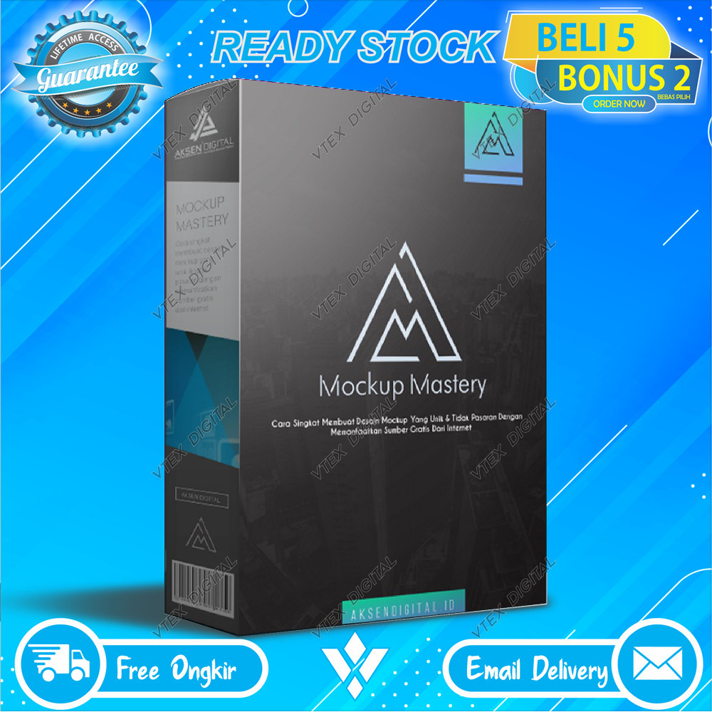 Jual [1] 3D MOCKUP MASTERI - Jago Bikin Mockup Produk Digital | Shopee ...