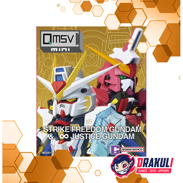 Jual Drakuli Hobbies Toys QMSV Mini Strike Freedom Gundam & Infinite ...
