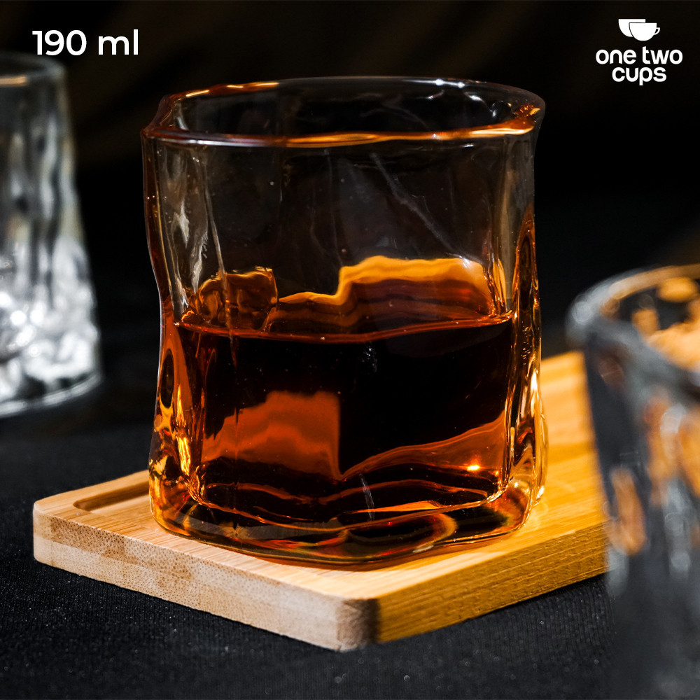 Jual One Two Cups Gelas Whisky Japanese Yamazaki Style Rock Glass 190ml - L200 - Brown | Shopee ...