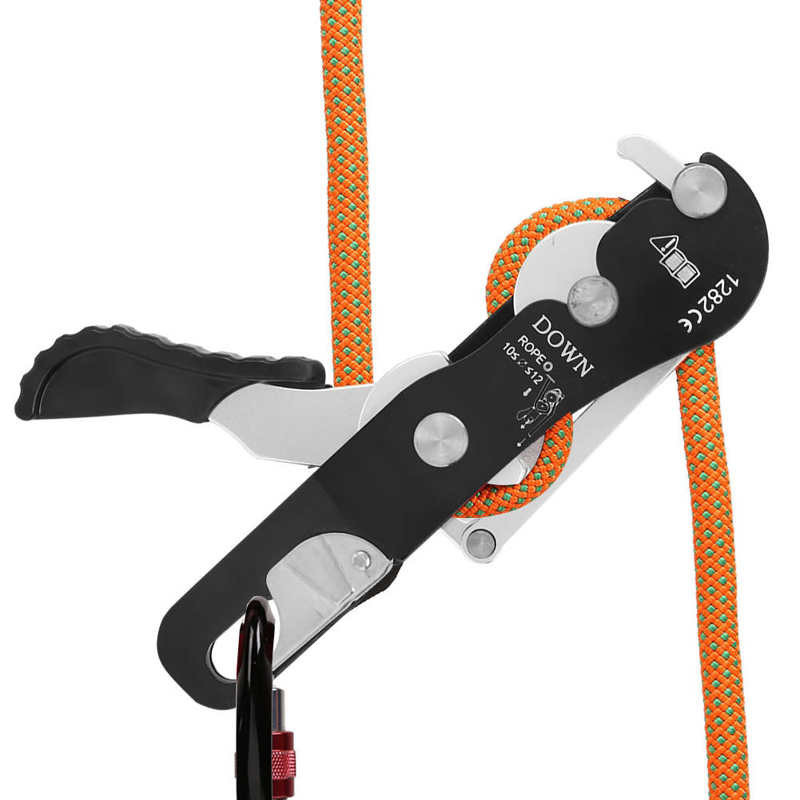 Jual Outdoor Rock Climbing Descent device STOP Handle-Control Abseiling ...