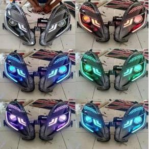 Jual CUSTOME BY REQ HEADLAMP MOBILIO BRIO CUSTOM FULL SET | Shopee ...